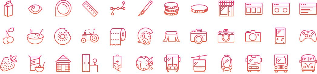 Retinaicon: 1200 icons for retina displays - webdevsupply