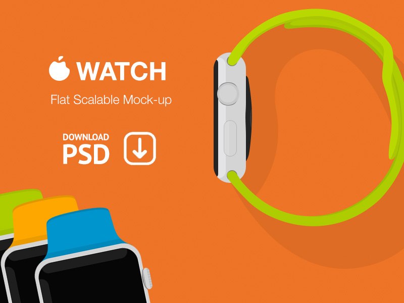Free Apple Watch Mockups - webdevsupply