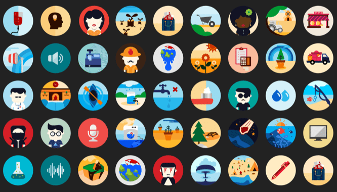 Roundicons: 6500 icons - webdevsupply