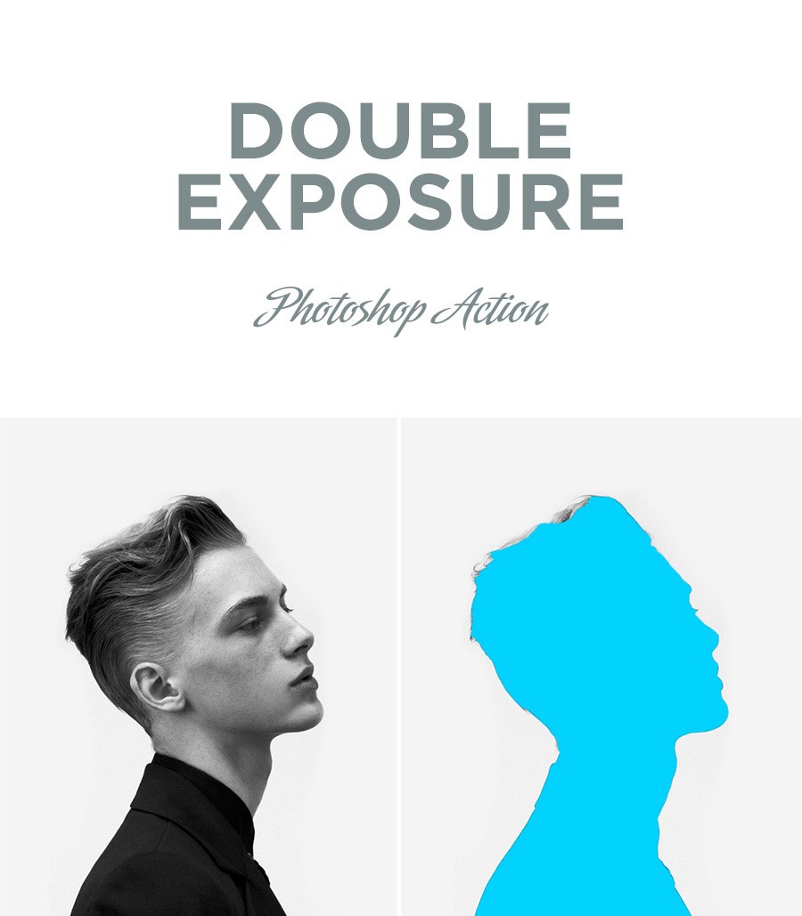 22 Tutorials and Actions to Create a Double Exposure Effect - webdevsupply