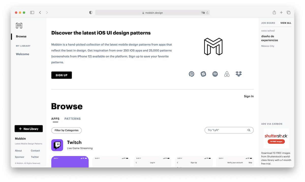 How to use UX / UI patterns + 11 sites for finding new ideas - webdevsupply